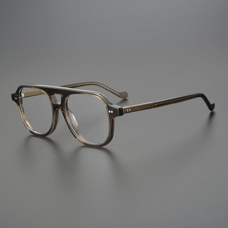 Tirell Retro Aviator Glasses Frame – Wearfumbo